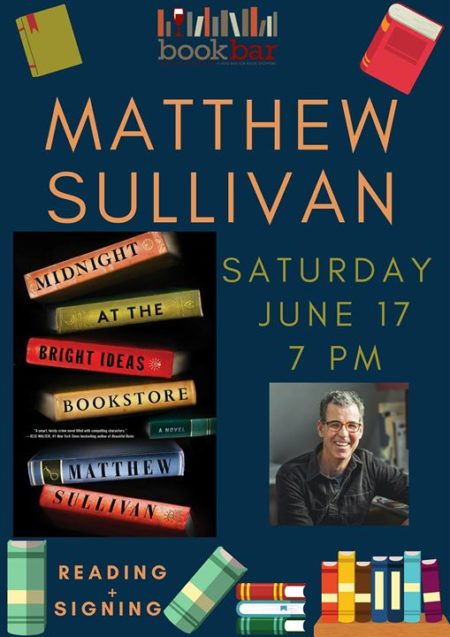 Reading and Signing with Matthew Sullivan - Shop Tennyson